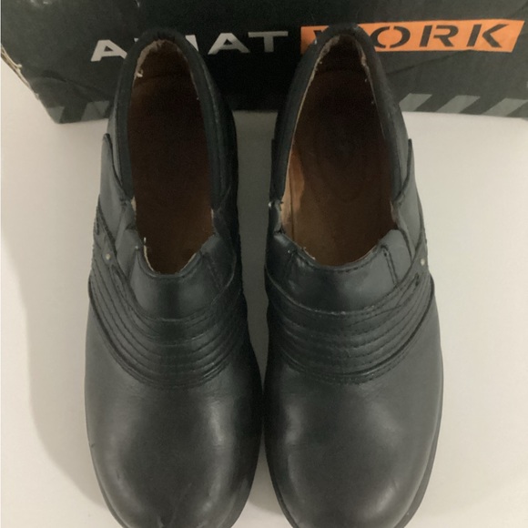 Ariat | Shoes | Womens Ariat Slip On Steel Toe Clog Shoes Size 7 B ...